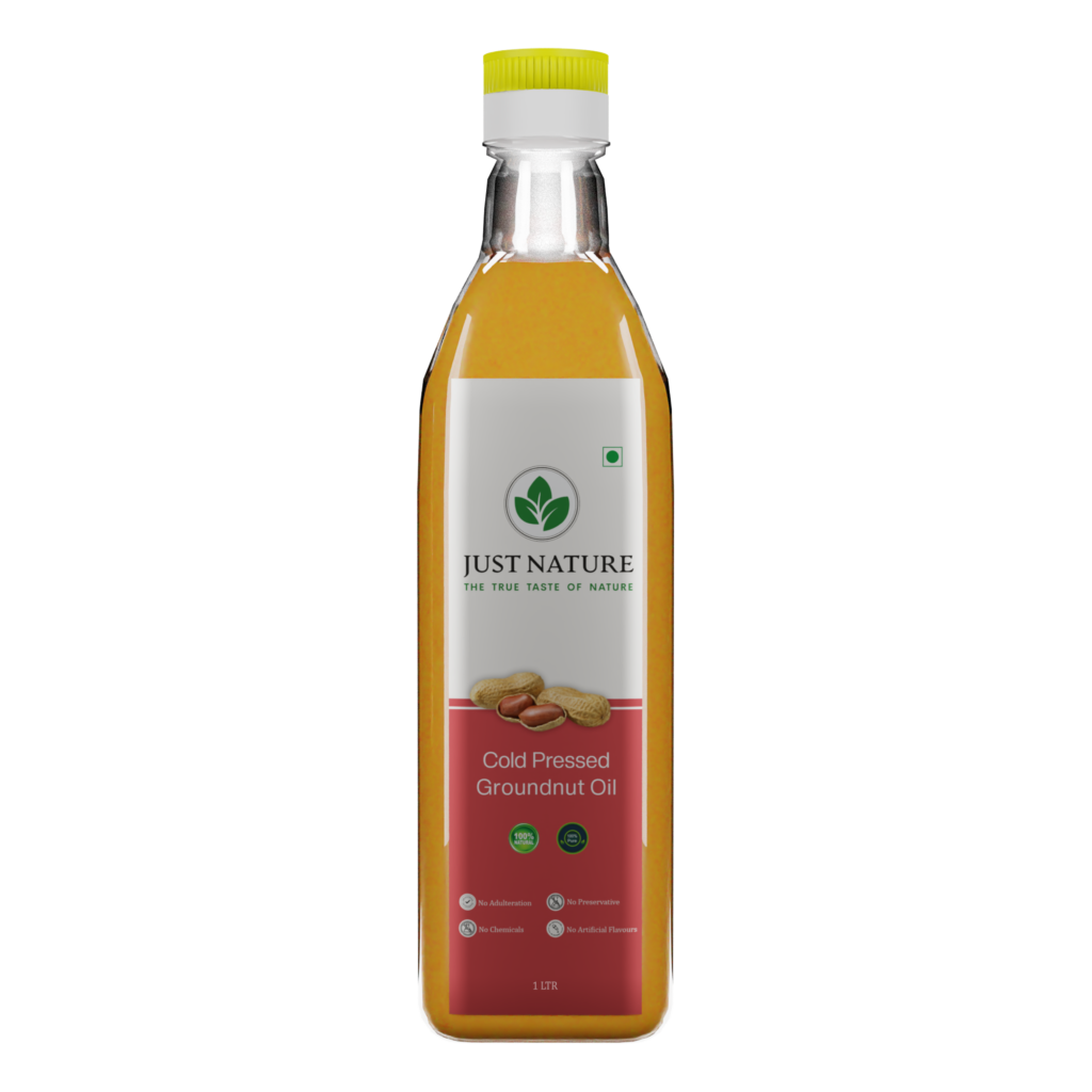 Cold Pressed Groundnut Oil JUST NATURE